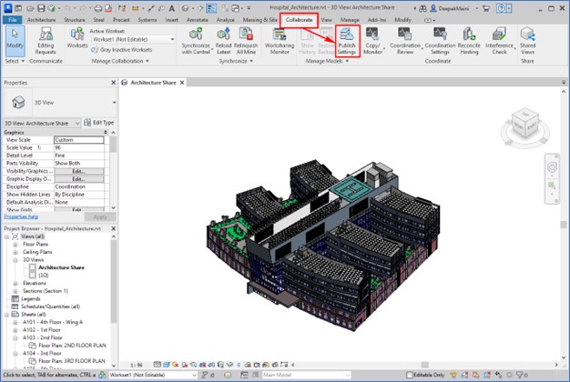 Create New Set to add a new publish set.